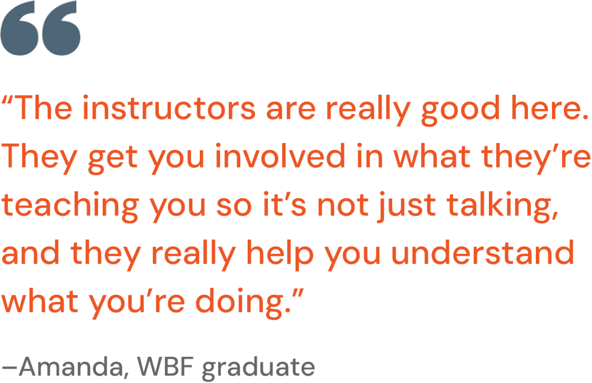 Surrounded By Support - Women Building Futures