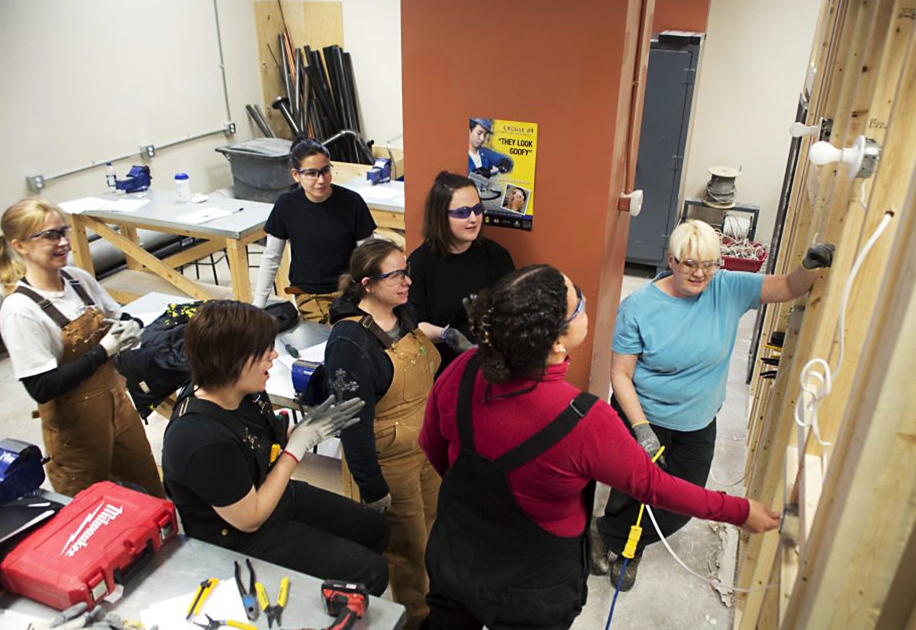 Surrounded By Support - Women Building Futures