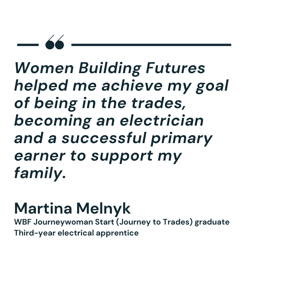 Women Building Futures expands flagship trades program to Regina - Women Building Futures
